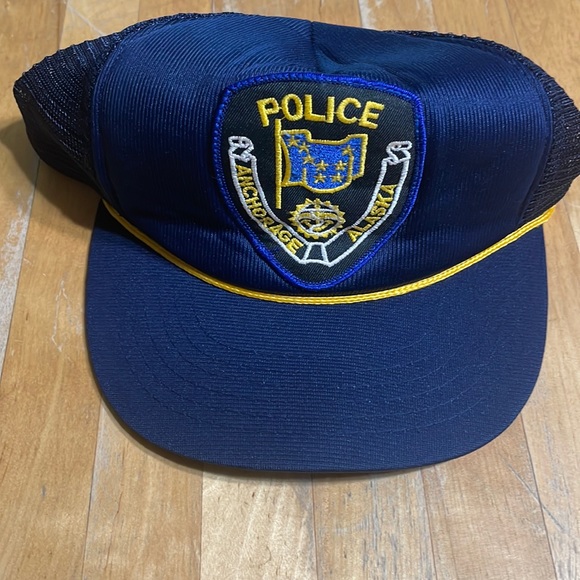 Accessories | Gently Used Anchorage Alaska Police Vintage Trucker Hat ...
